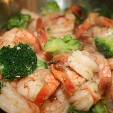 Shrimp Scampi With Broccoli - Estar En Buena Forma